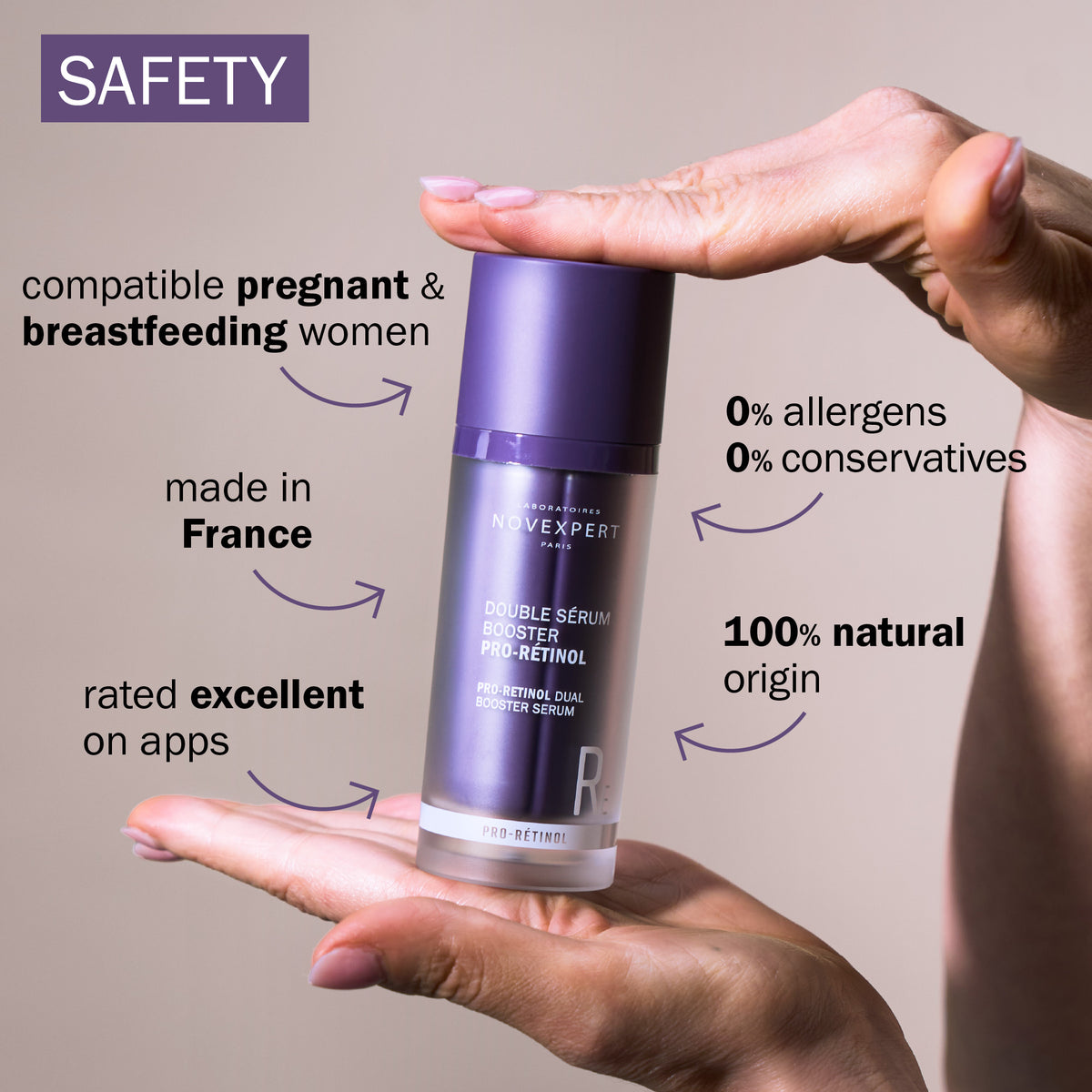 Double Pro-Retinol Booster Serum – Laboratoires Novexpert